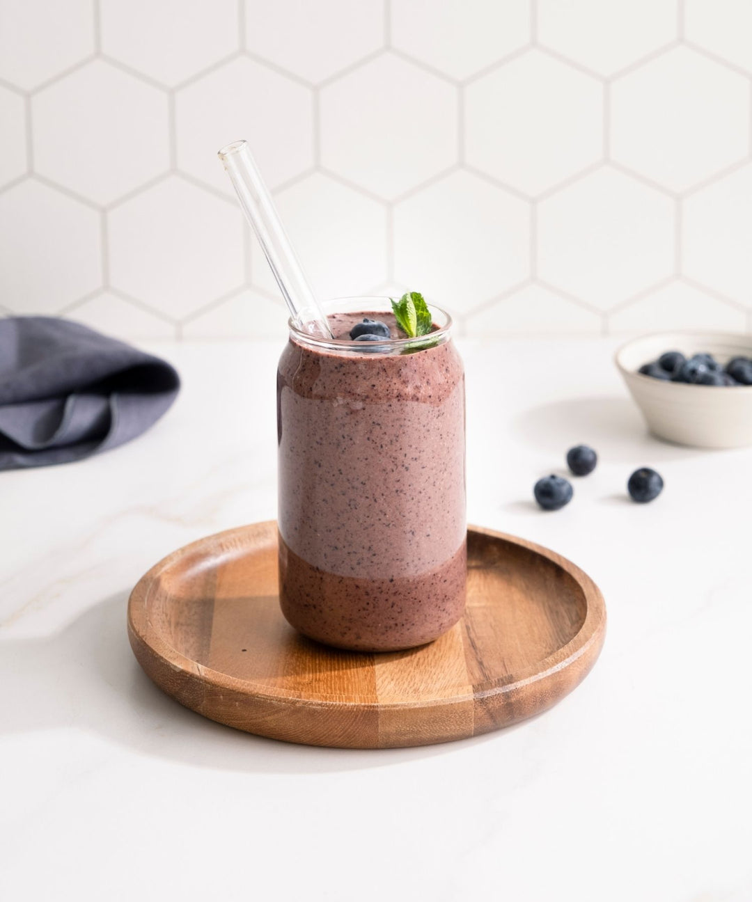 Berry Matcha Smoothie | Nekohama
